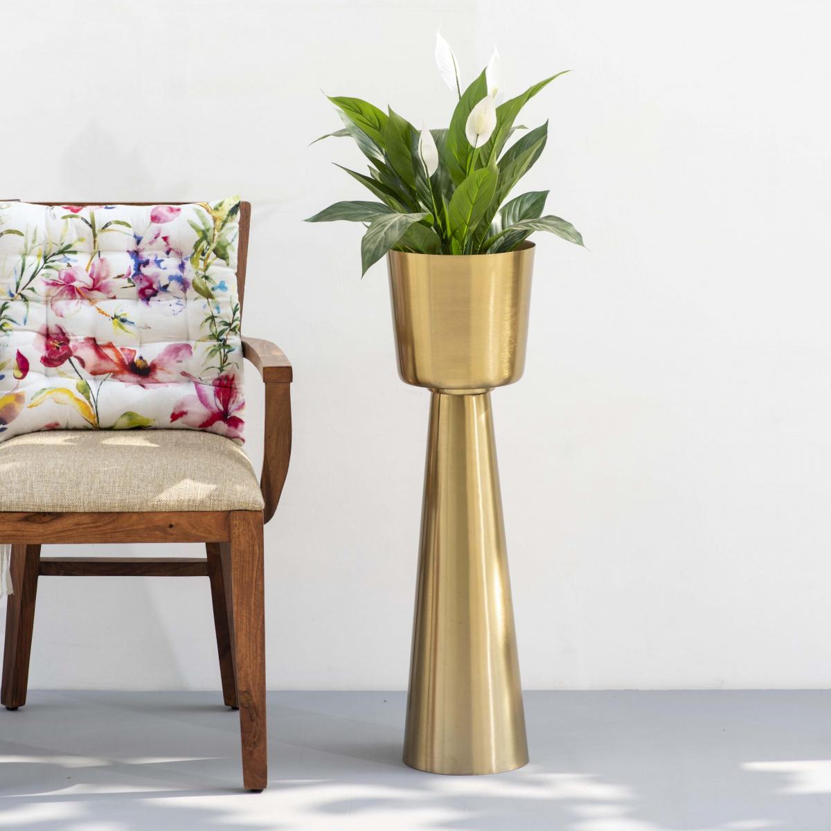 Sunrise Gold Single Planter – The Decor Remedy