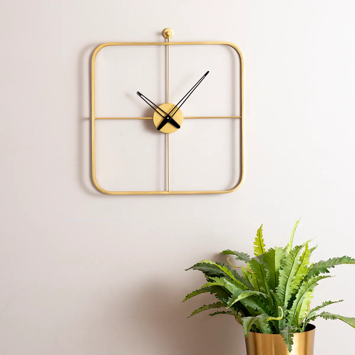 Quad Gold Clock – The Decor Remedy